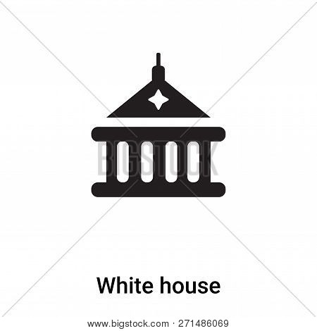 White House Icon Vector & Photo (Free Trial) | Bigstock