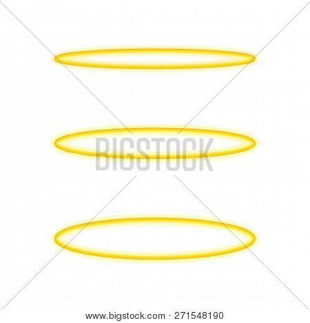 Set Halo Angel Ring Vector & Photo (Free Trial) | Bigstock