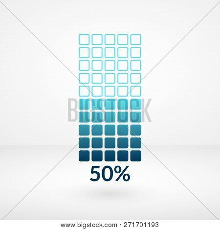 Fifty Percent Square Vector & Photo (Free Trial) | Bigstock