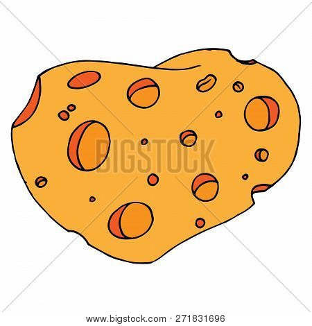 Chunk Of Cheese Cartoon