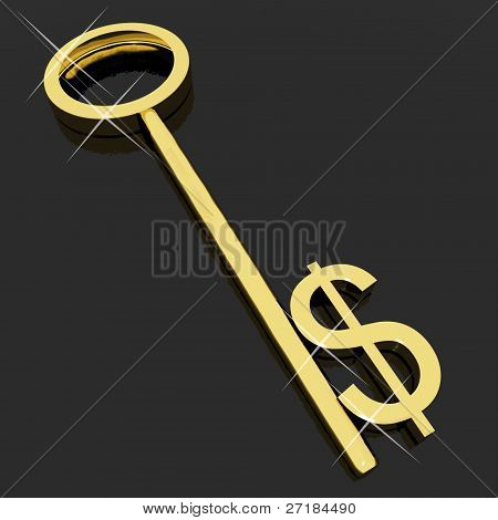 Key Dollar Sign Symbol Image & Photo (Free Trial) | Bigstock