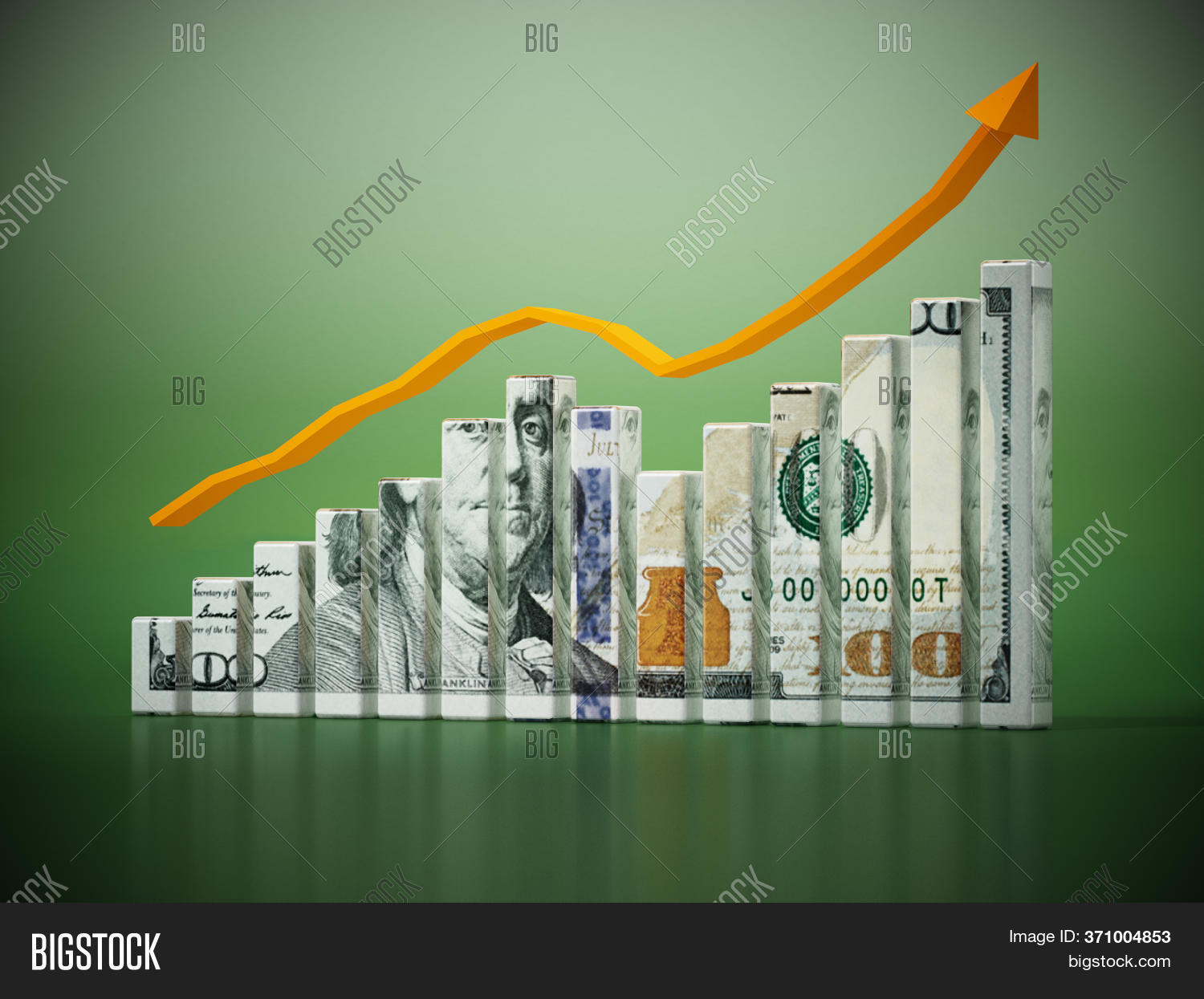 Dollar Textured Bars Image & Photo (Free Trial) | Bigstock