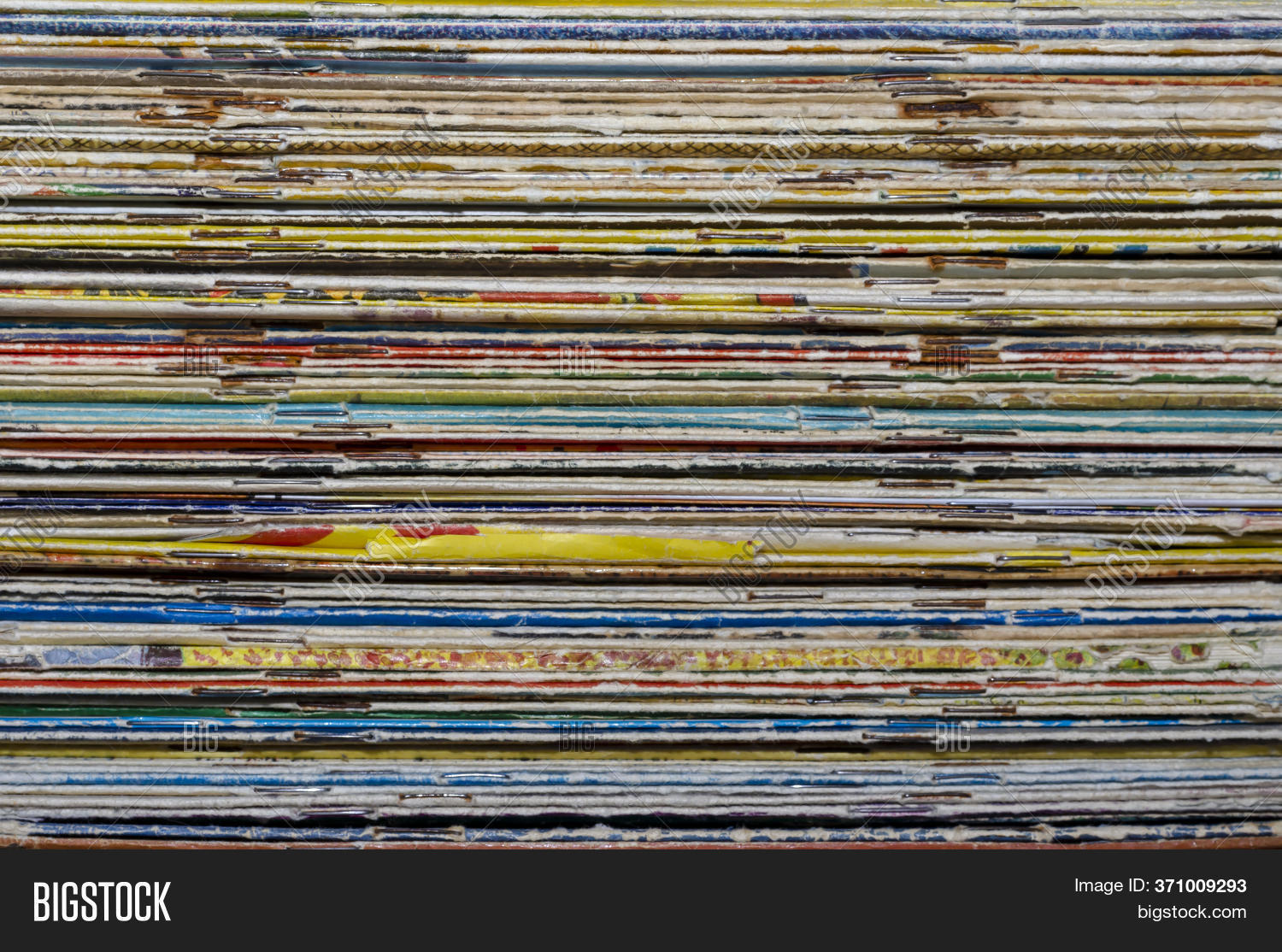 Texture Old Magazines Image & Photo (Free Trial) | Bigstock
