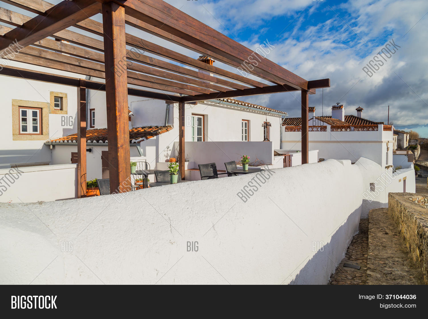 Whitewashed Houses Image & Photo (Free Trial) | Bigstock