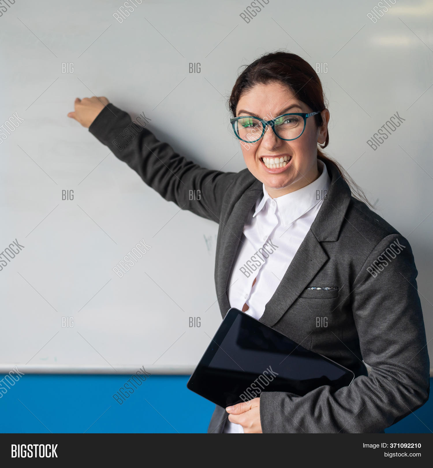 Angry Teacher Suit Image & Photo (Free Trial) | Bigstock