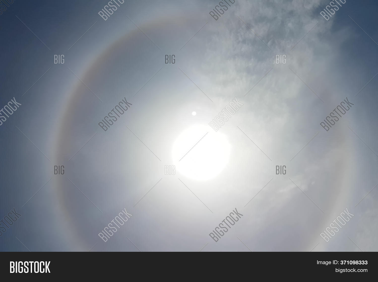 Phenomenon Halo Sky. Image & Photo (Free Trial) | Bigstock