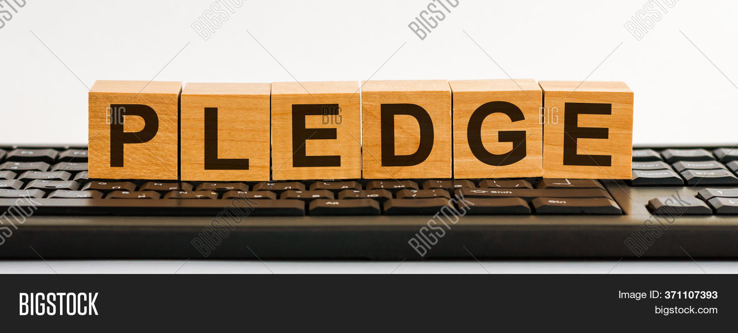 Word Pledge On Image & Photo (Free Trial) | Bigstock