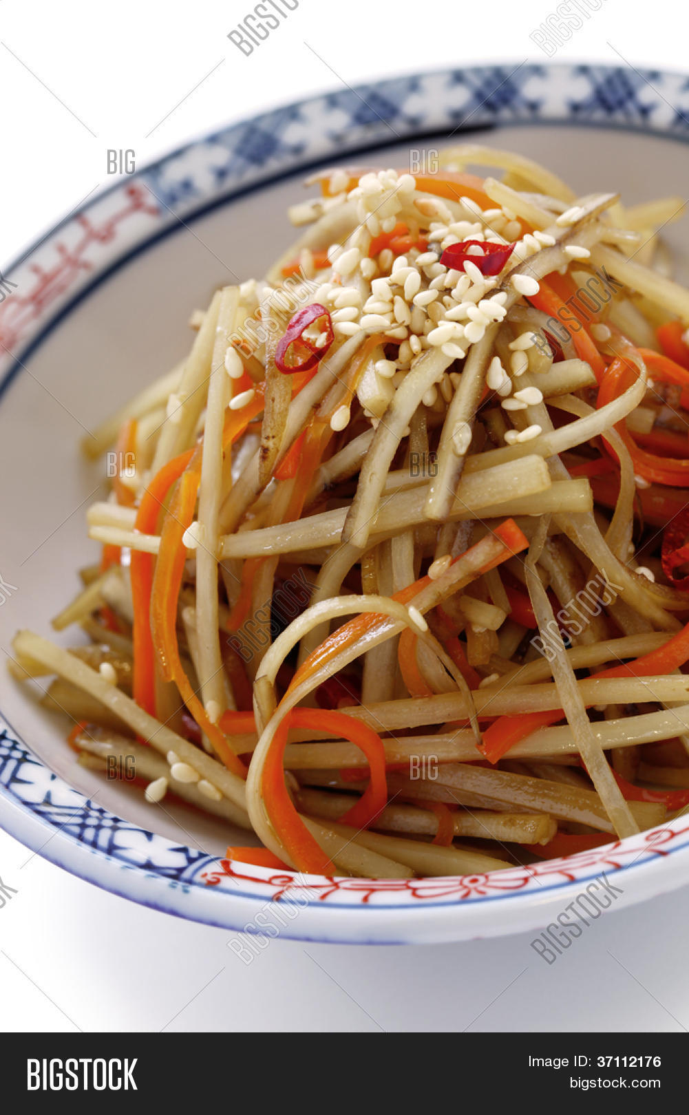 Kinpira Gobo, Sauteed Image & Photo (Free Trial) | Bigstock