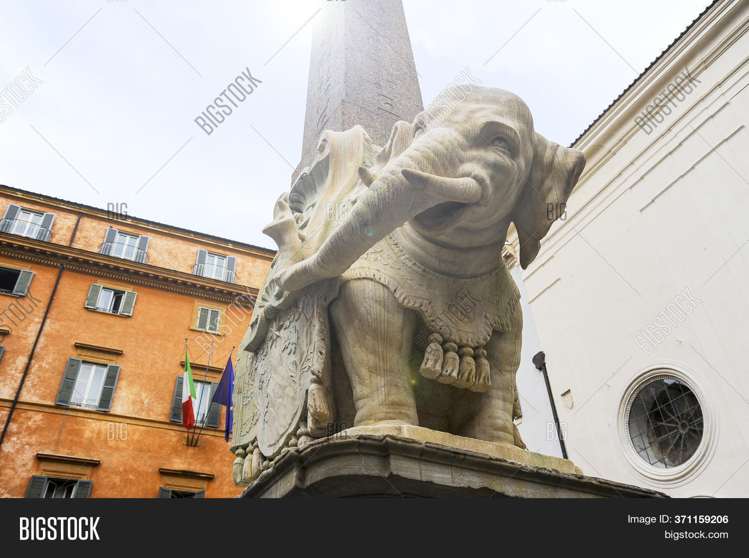 Elephant Obelisk Image & Photo (Free Trial) | Bigstock