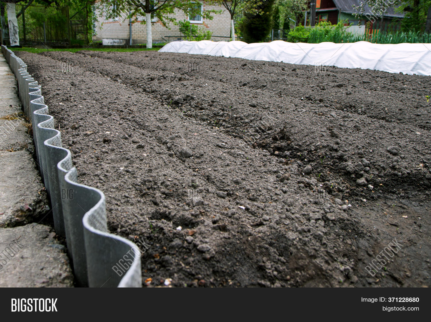 Furrows Prepared Image & Photo (Free Trial) | Bigstock