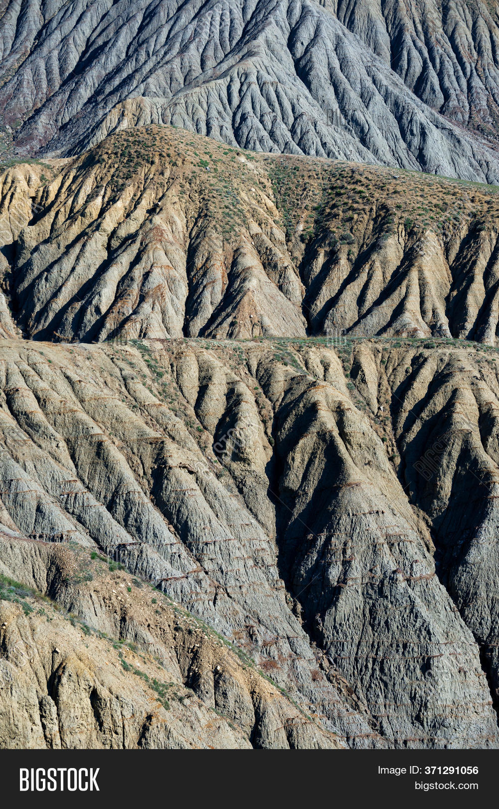 Heavy Eroded Arid Area Image & Photo (Free Trial) | Bigstock