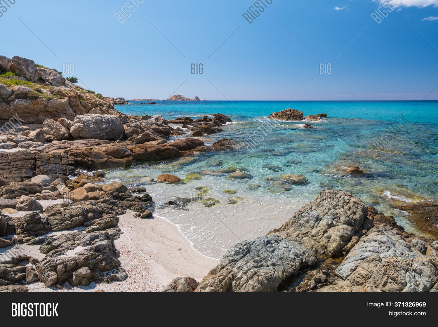 Turquoise Sea Rugged Image & Photo (Free Trial) | Bigstock