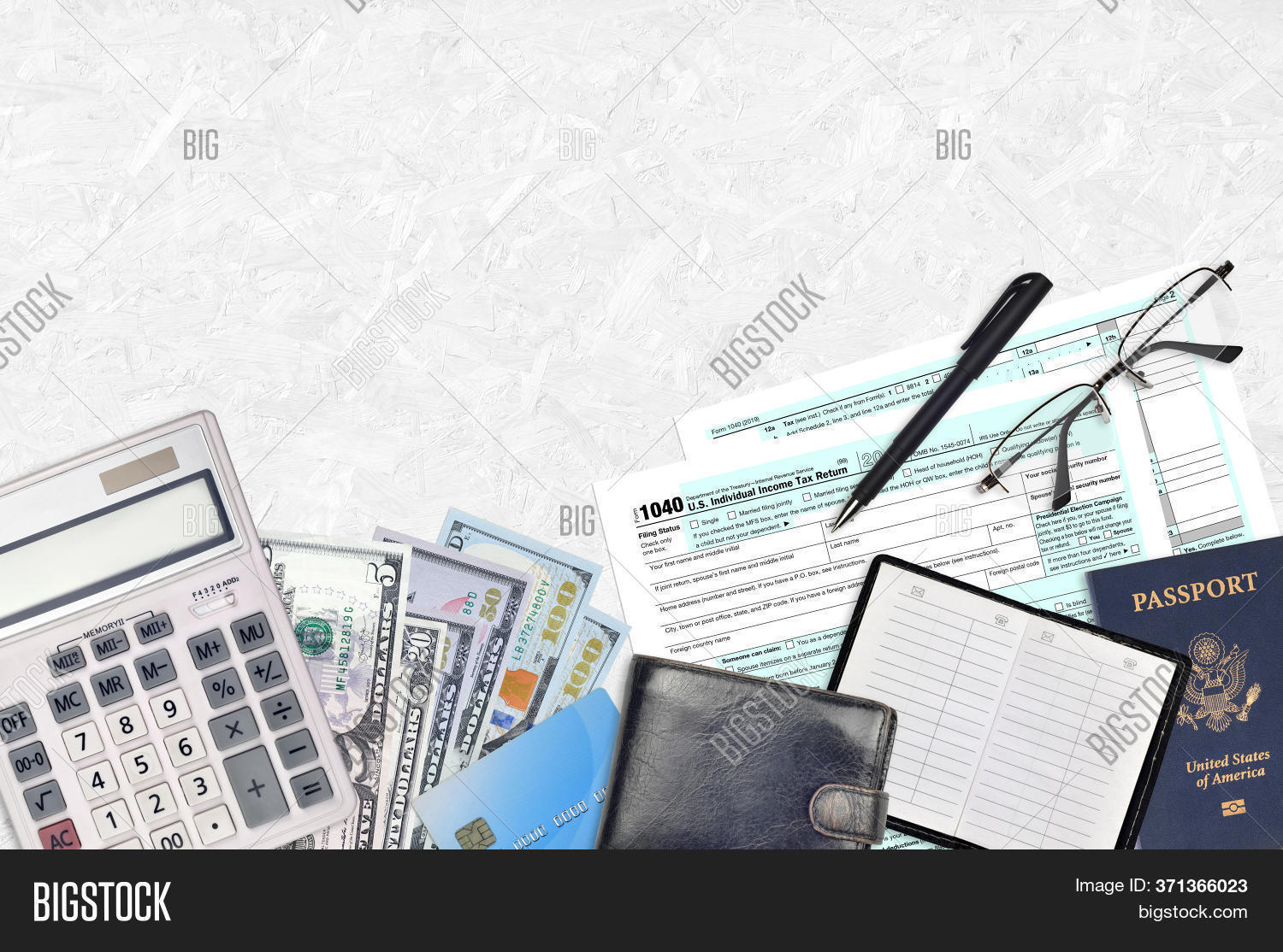 Irs Form 1040 Image & Photo (Free Trial) | Bigstock