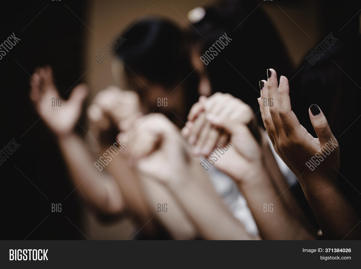 Group People Praying Image & Photo (Free Trial) | Bigstock