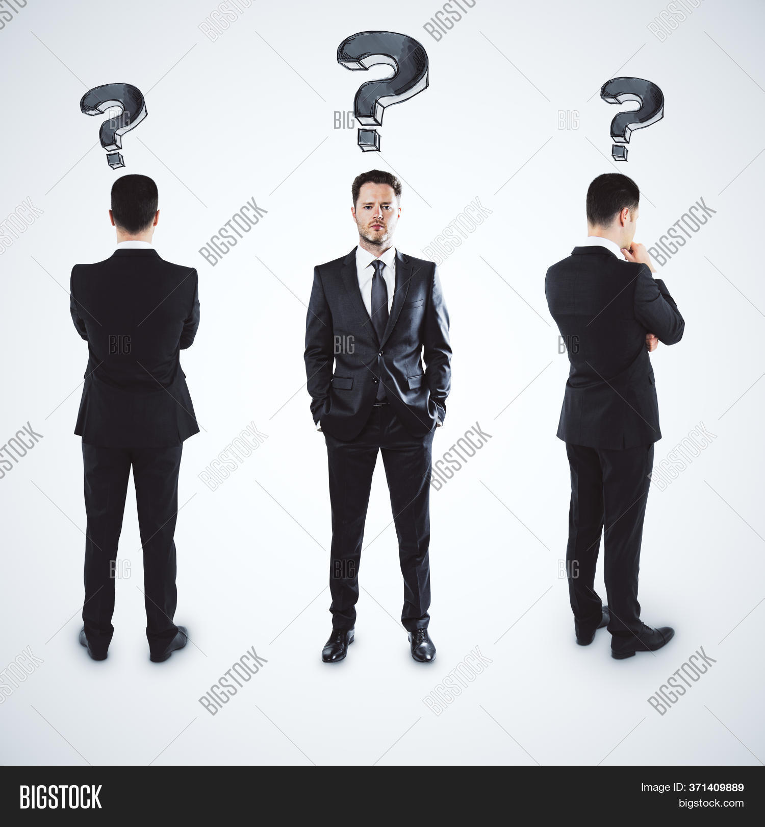Three Thinking Image & Photo (Free Trial) | Bigstock