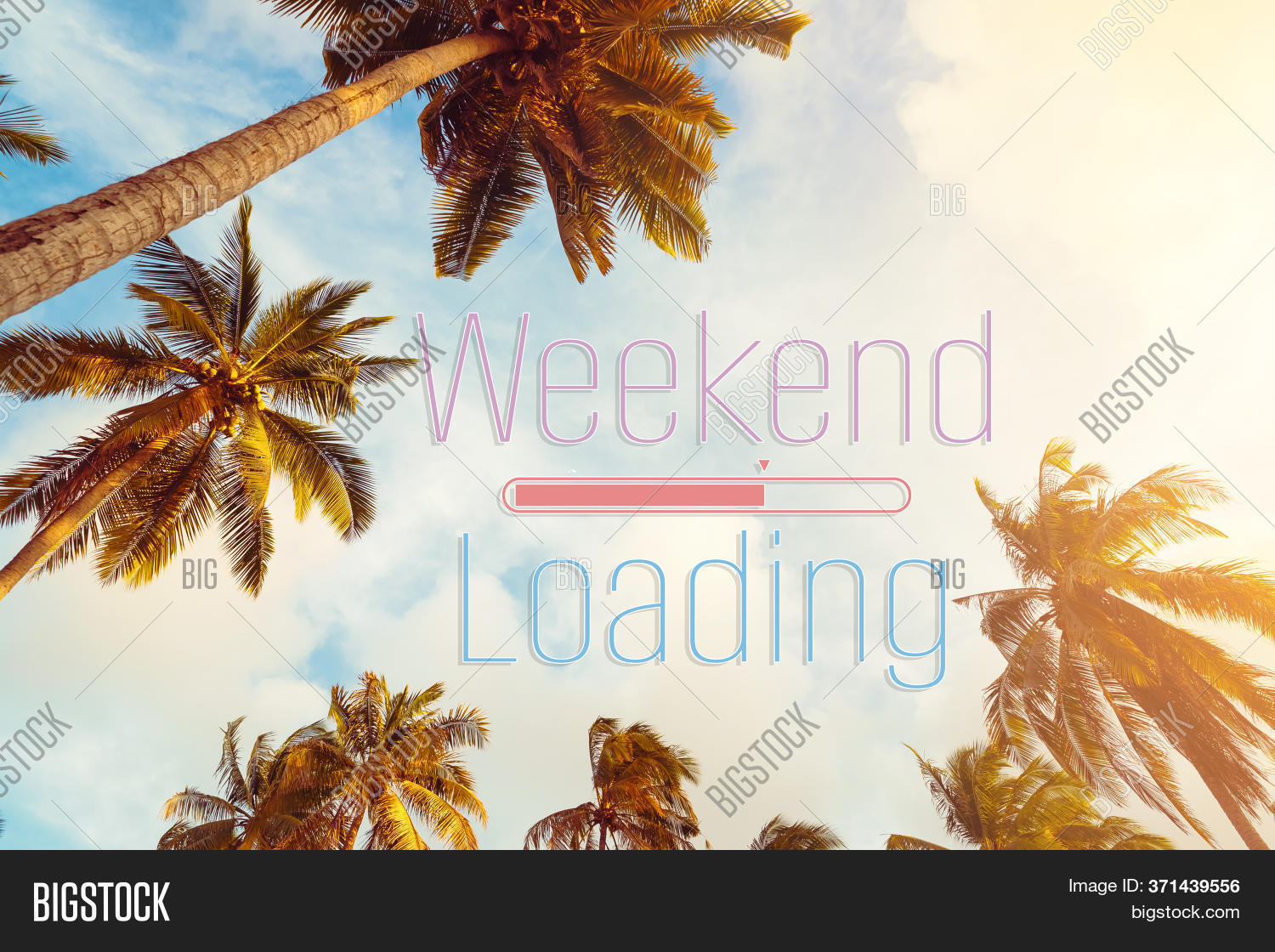 Weekend Loading Words Image & Photo (Free Trial) | Bigstock