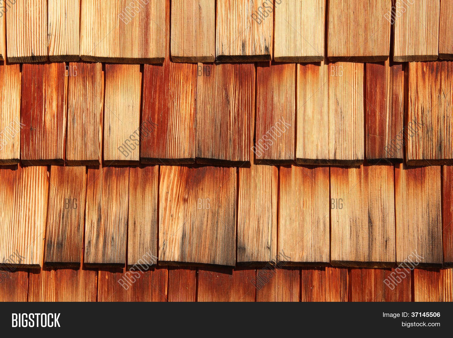 Wood Shingles Texture Image & Photo (Free Trial) | Bigstock