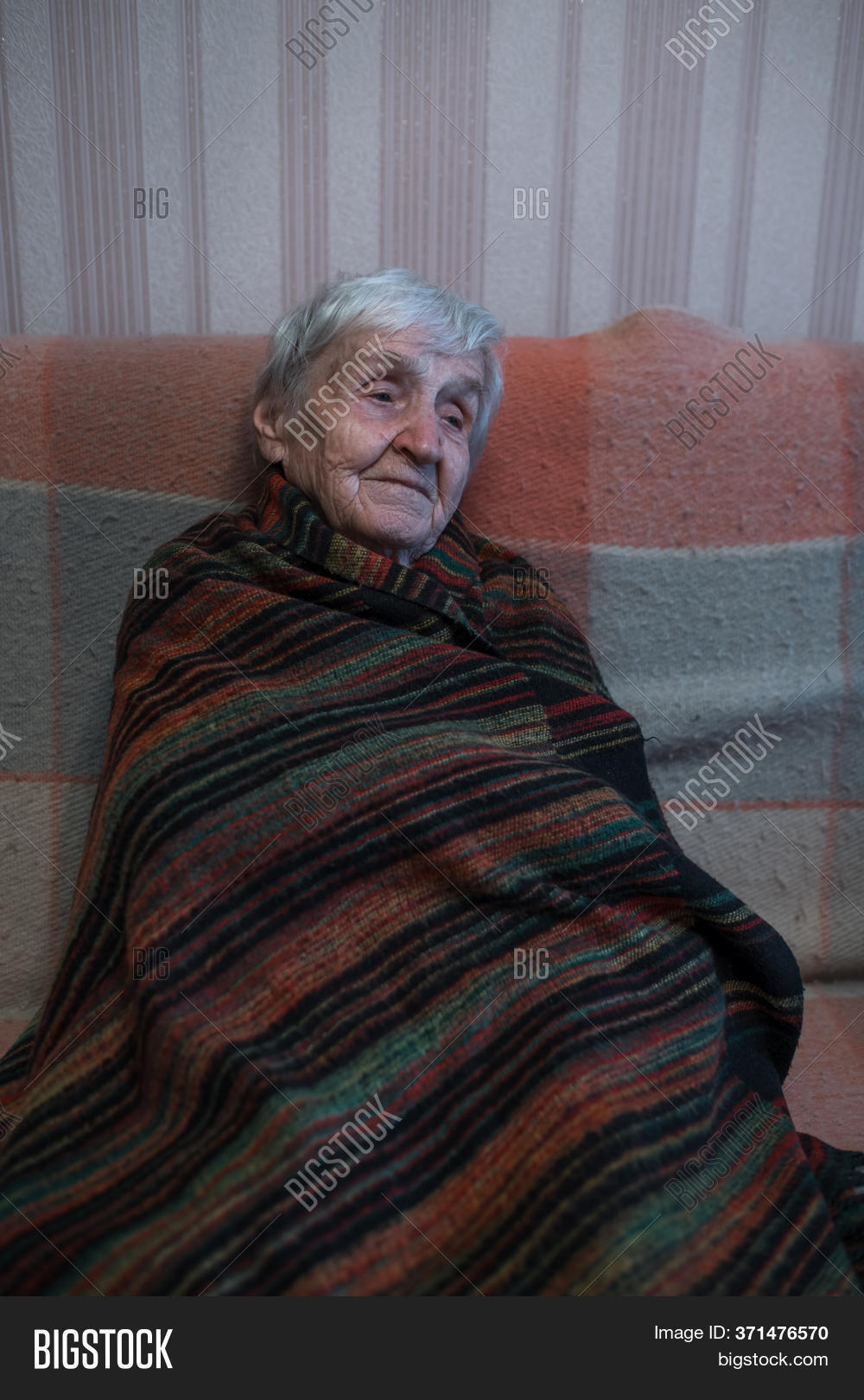 Old Woman Sitting On Image & Photo (Free Trial) | Bigstock