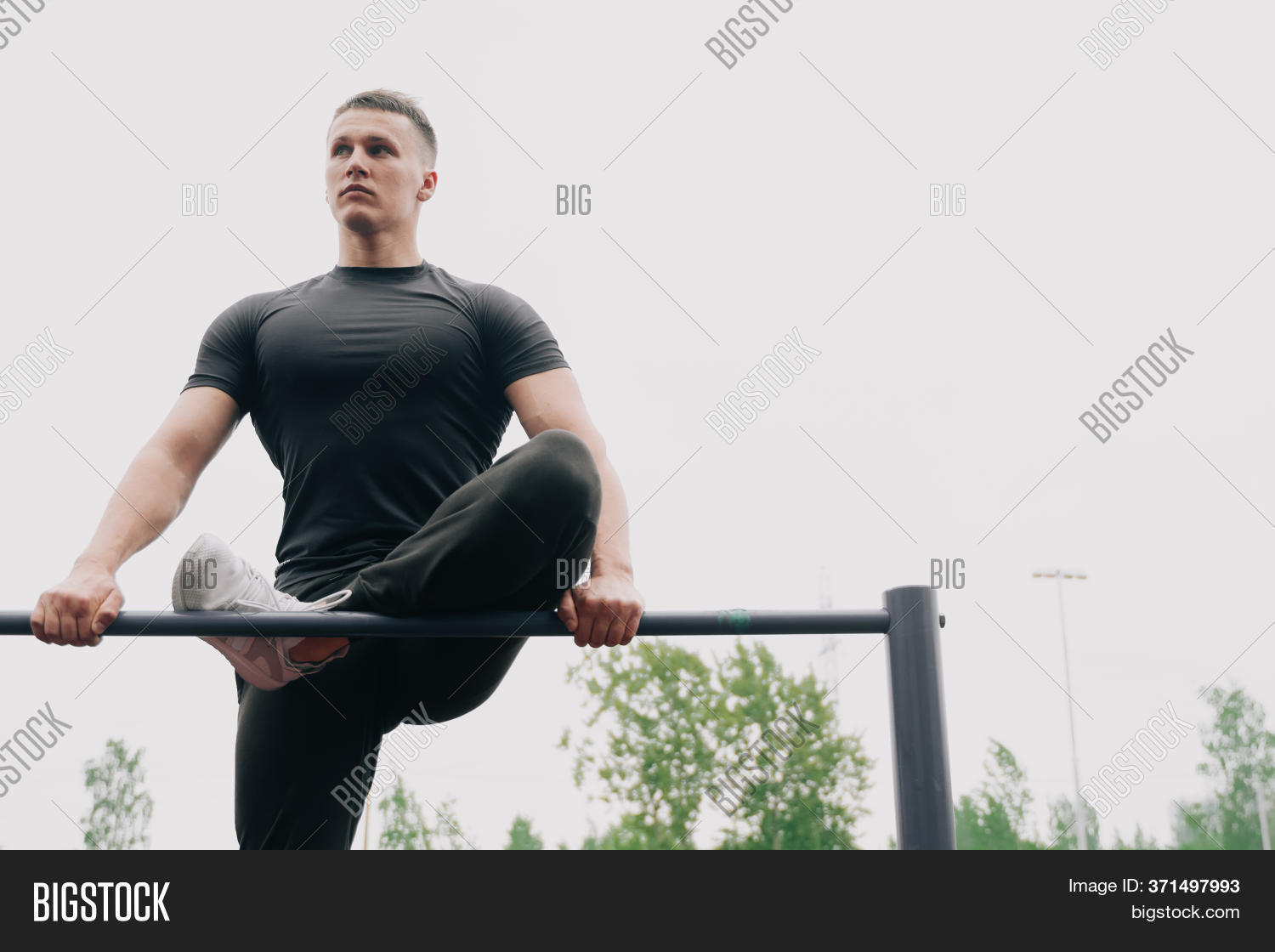 Stretching Hip Joints Image & Photo (Free Trial) | Bigstock