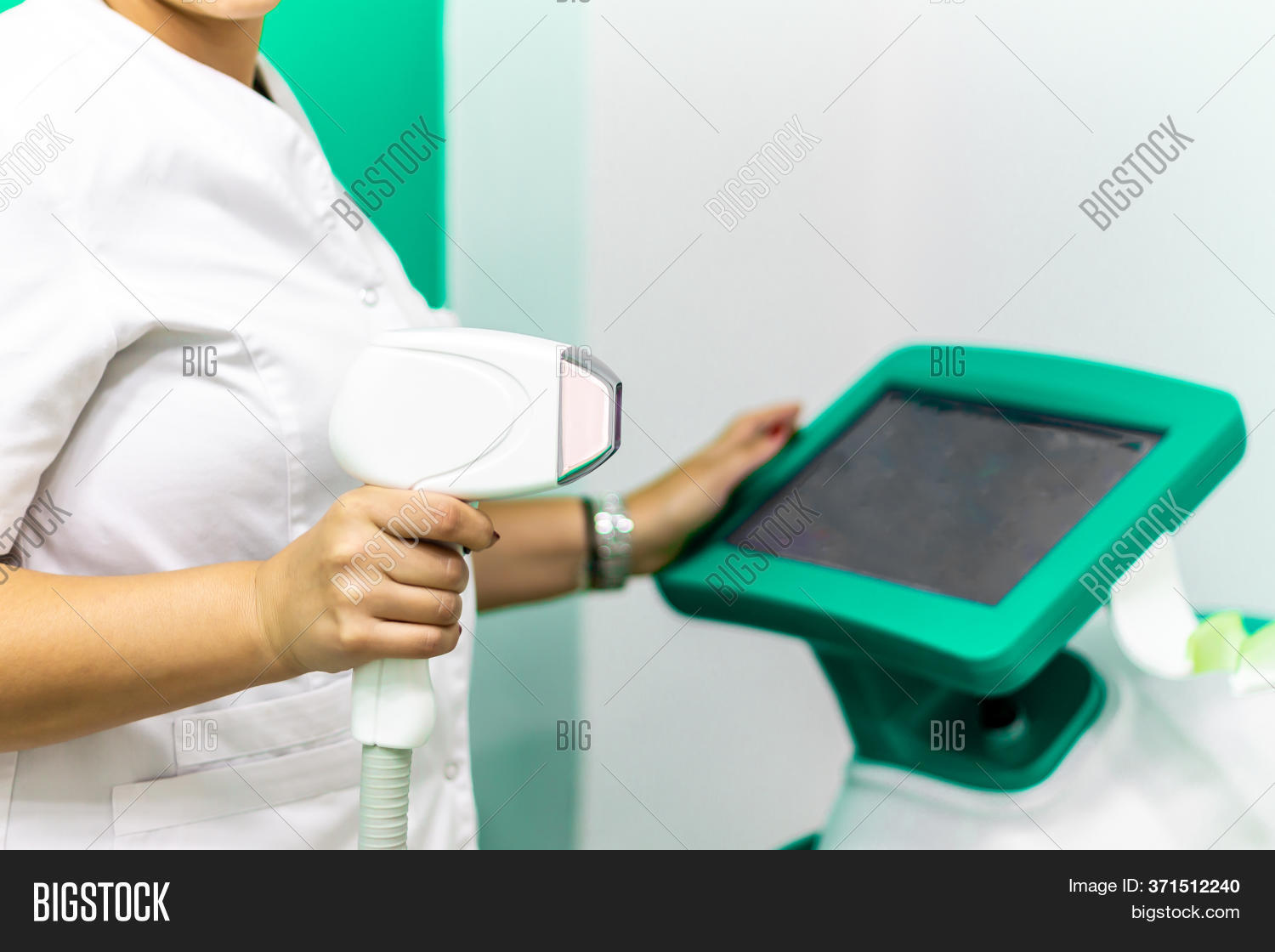 Hand Holding Laser Image & Photo (Free Trial) | Bigstock