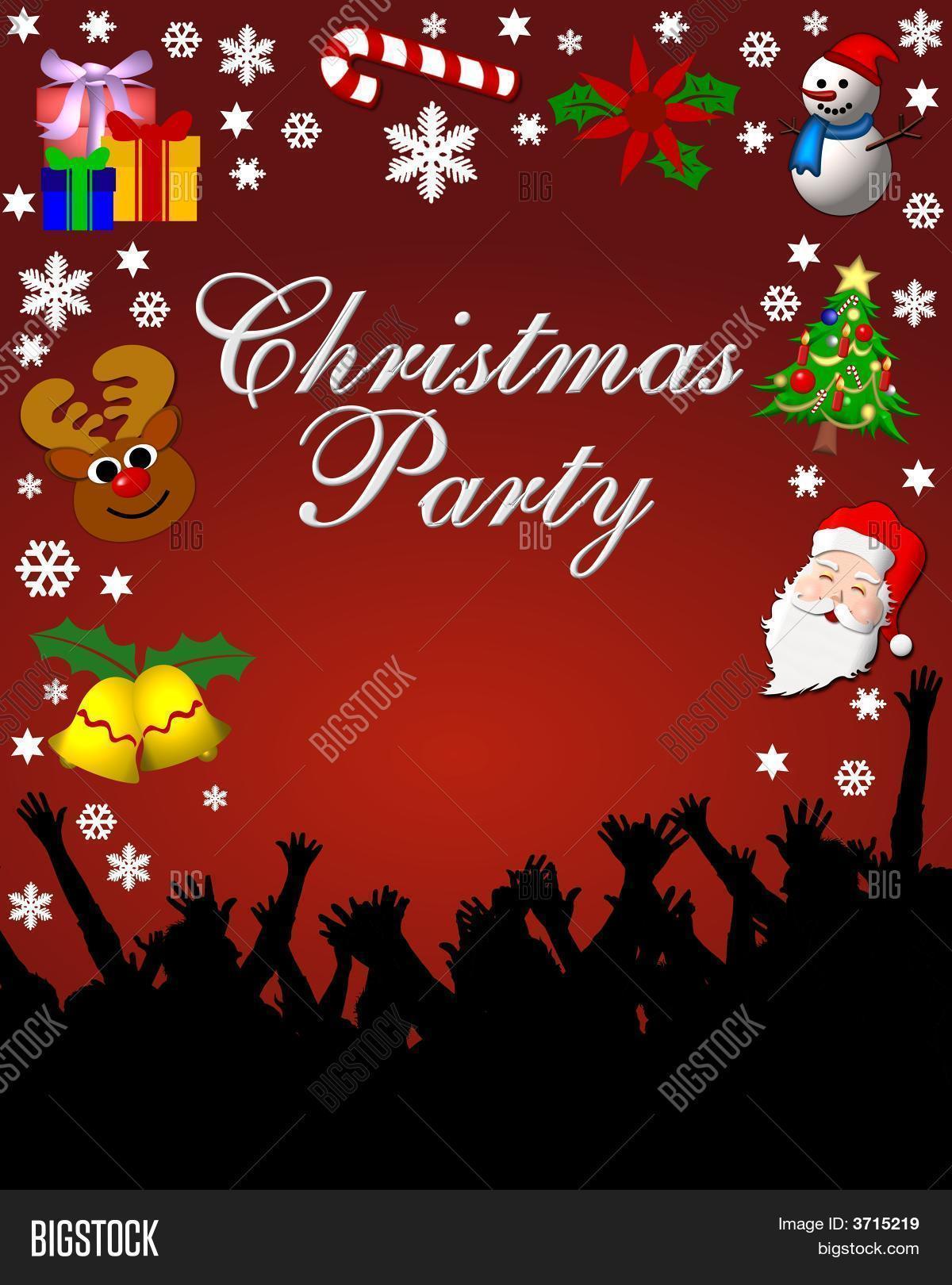 Red Christmas Party Image & Photo (Free Trial) | Bigstock
