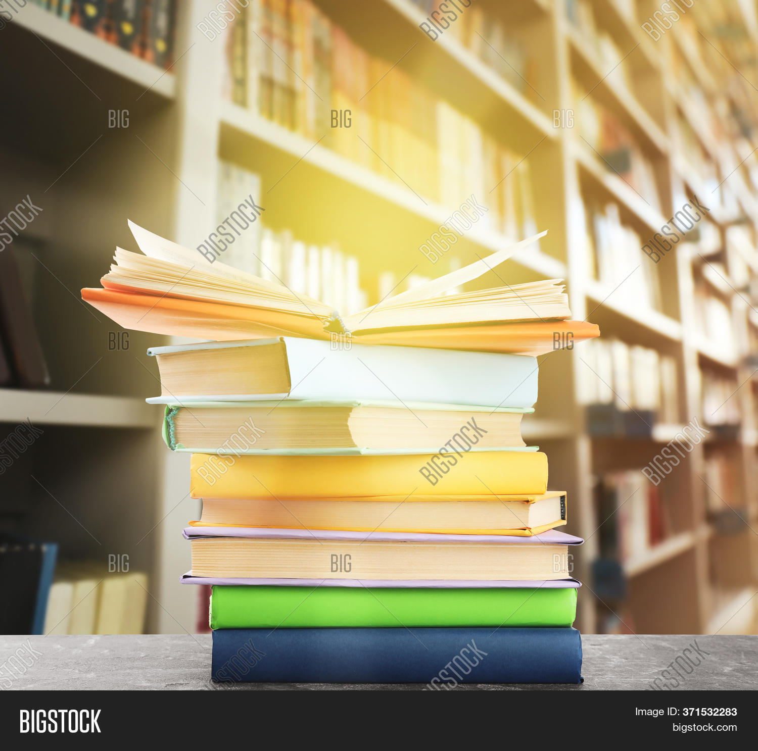 Stack Colorful Books Image & Photo (Free Trial) | Bigstock