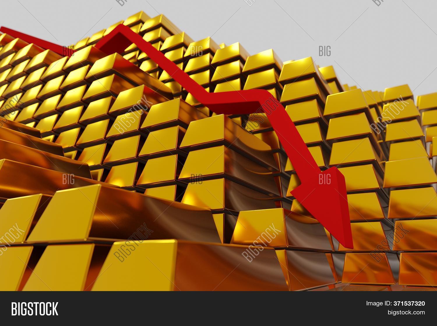 Gold Prices Falling Image & Photo (Free Trial) | Bigstock