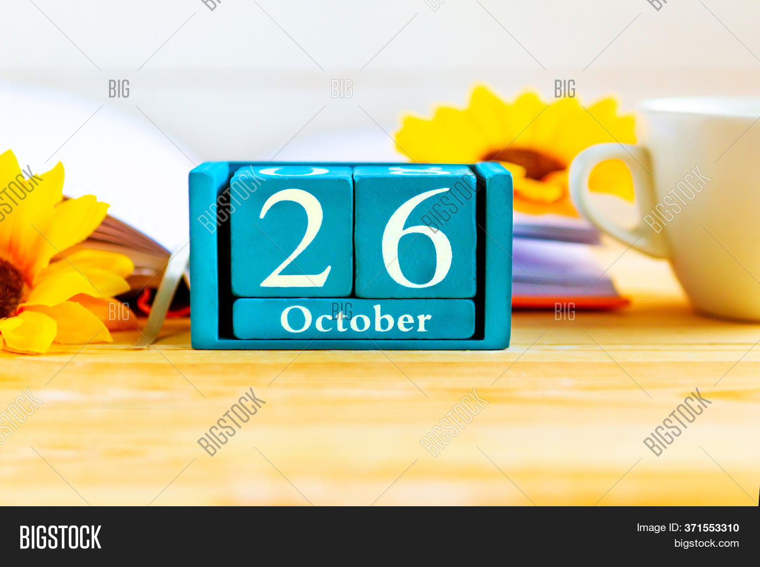 October 26 On Wooden Image & Photo (Free Trial) | Bigstock