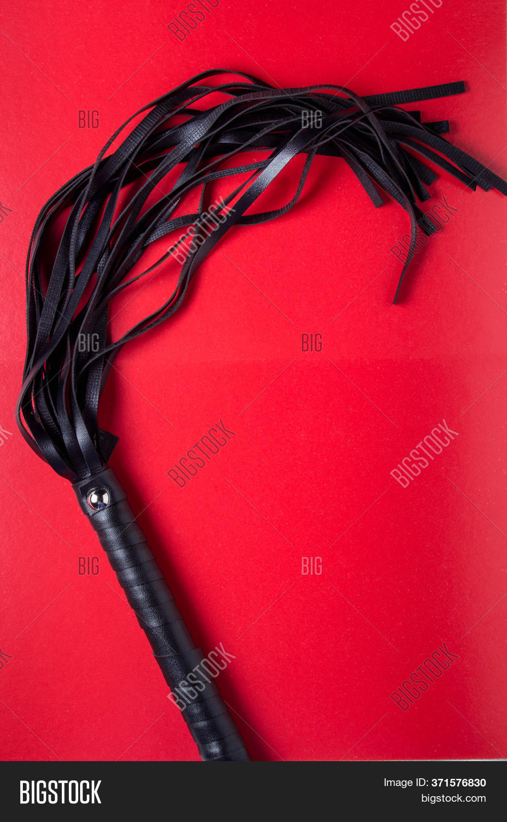 Whip On Red Background Image & Photo (Free Trial) | Bigstock