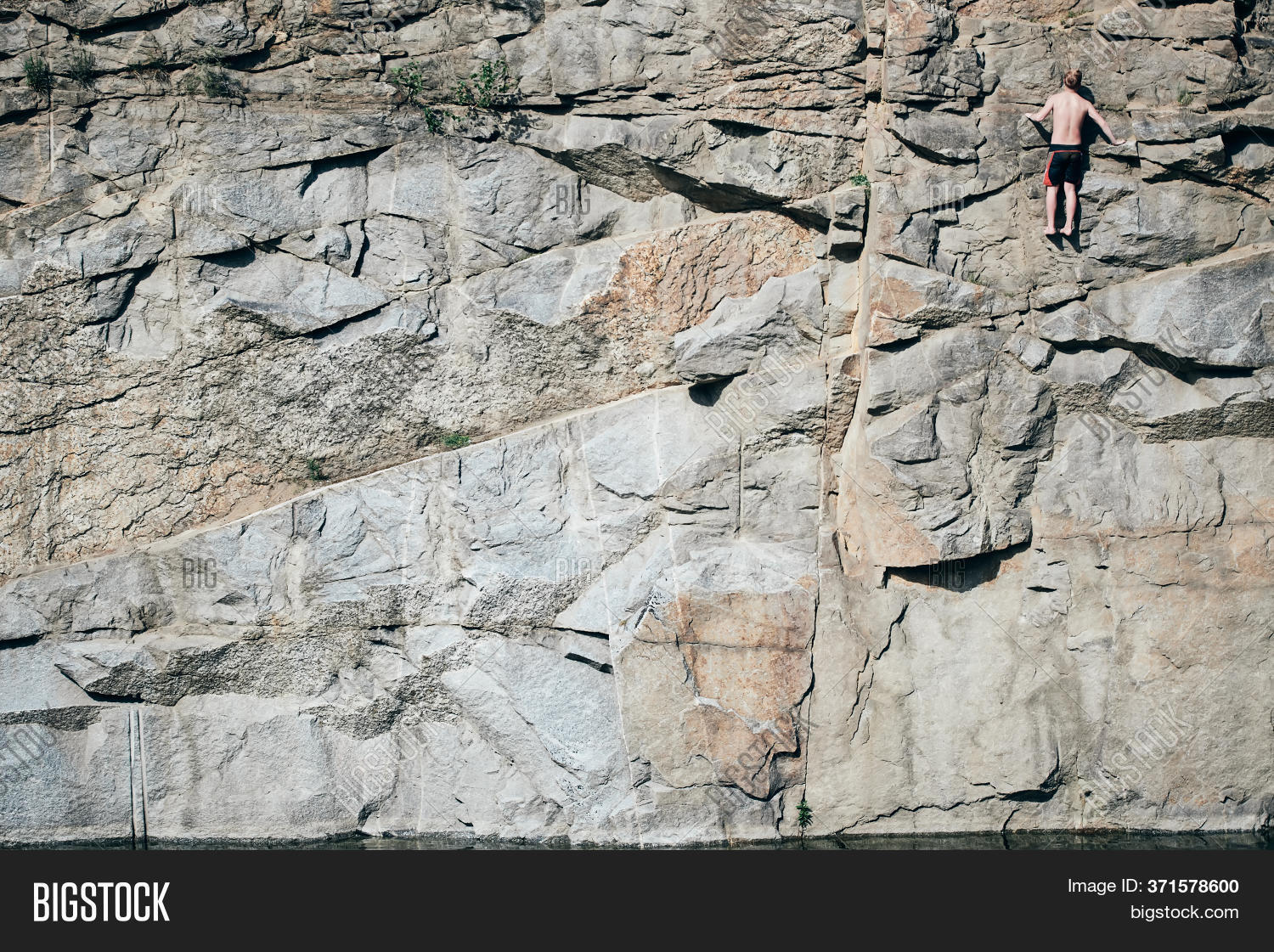 Guys Climbing Rocks Image & Photo (Free Trial) | Bigstock