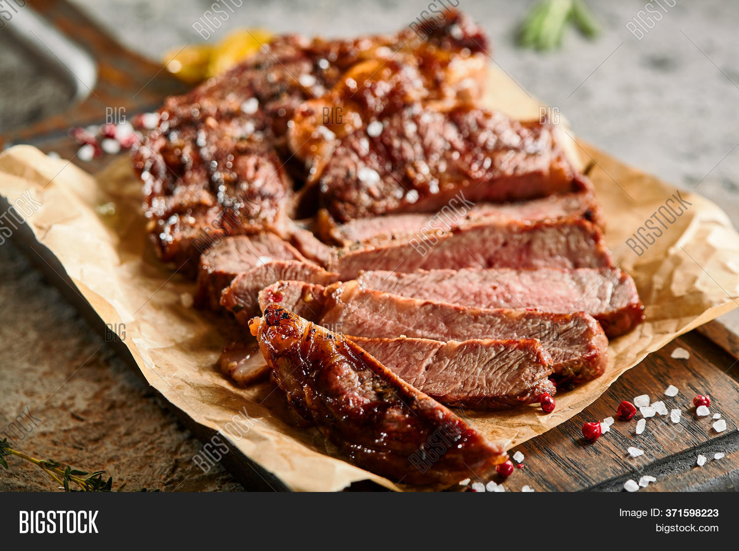 Classic Ribeye Steak Image & Photo (Free Trial) | Bigstock