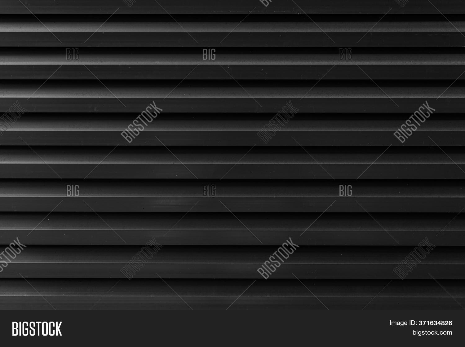 Black Corrugated Metal Image & Photo (Free Trial) | Bigstock