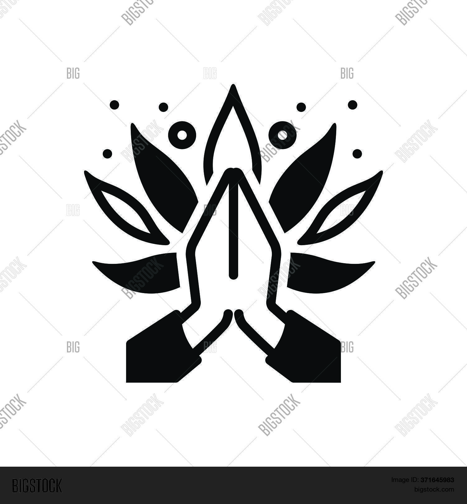 Black Solid Icon Aura Vector & Photo (Free Trial) | Bigstock