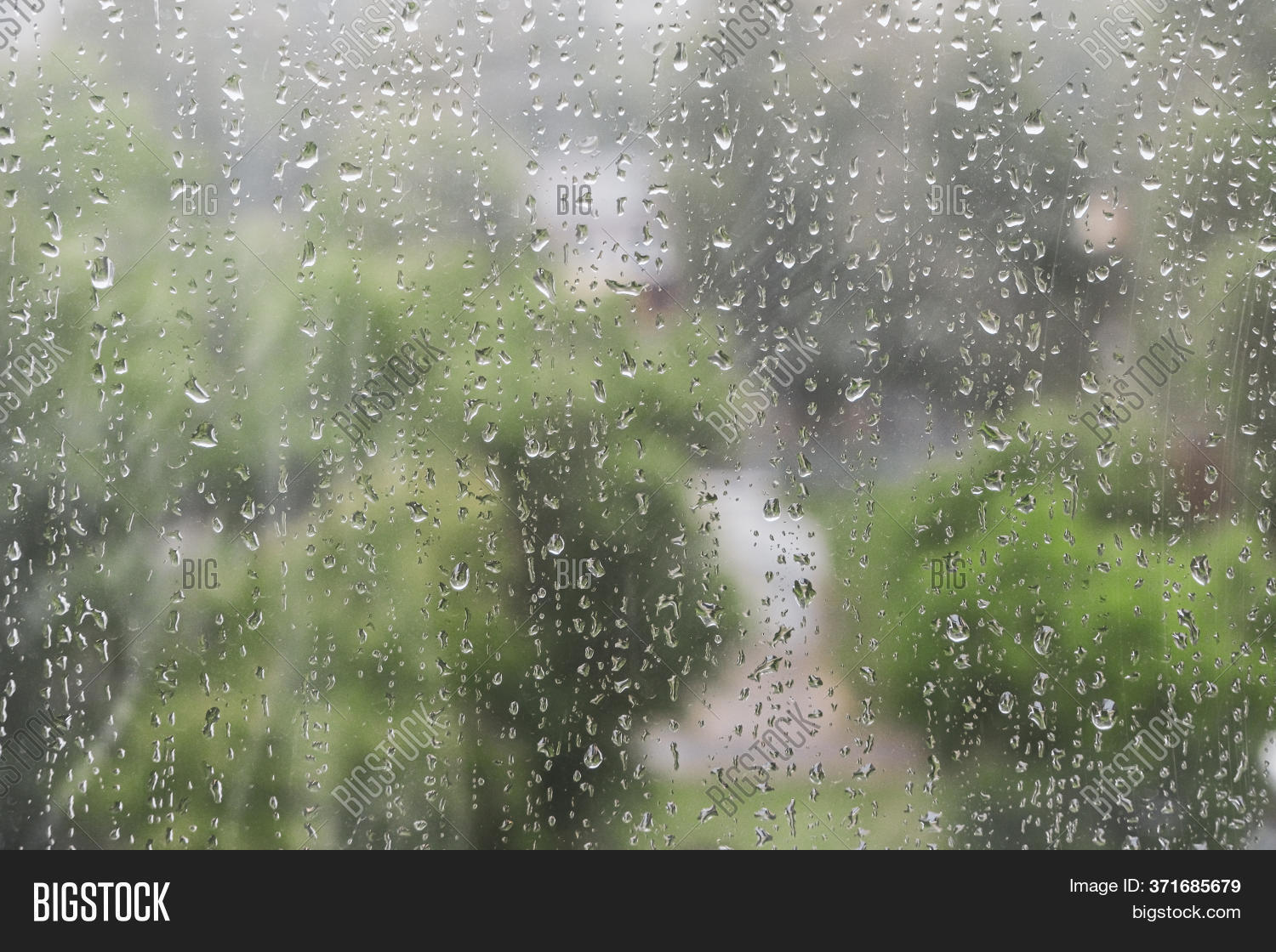Raindrops On Window Image & Photo (Free Trial) | Bigstock