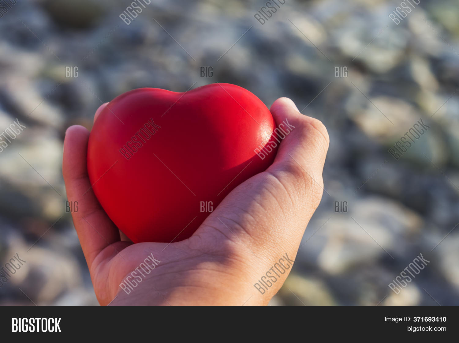 Red Heart Childrens Image & Photo (Free Trial) | Bigstock