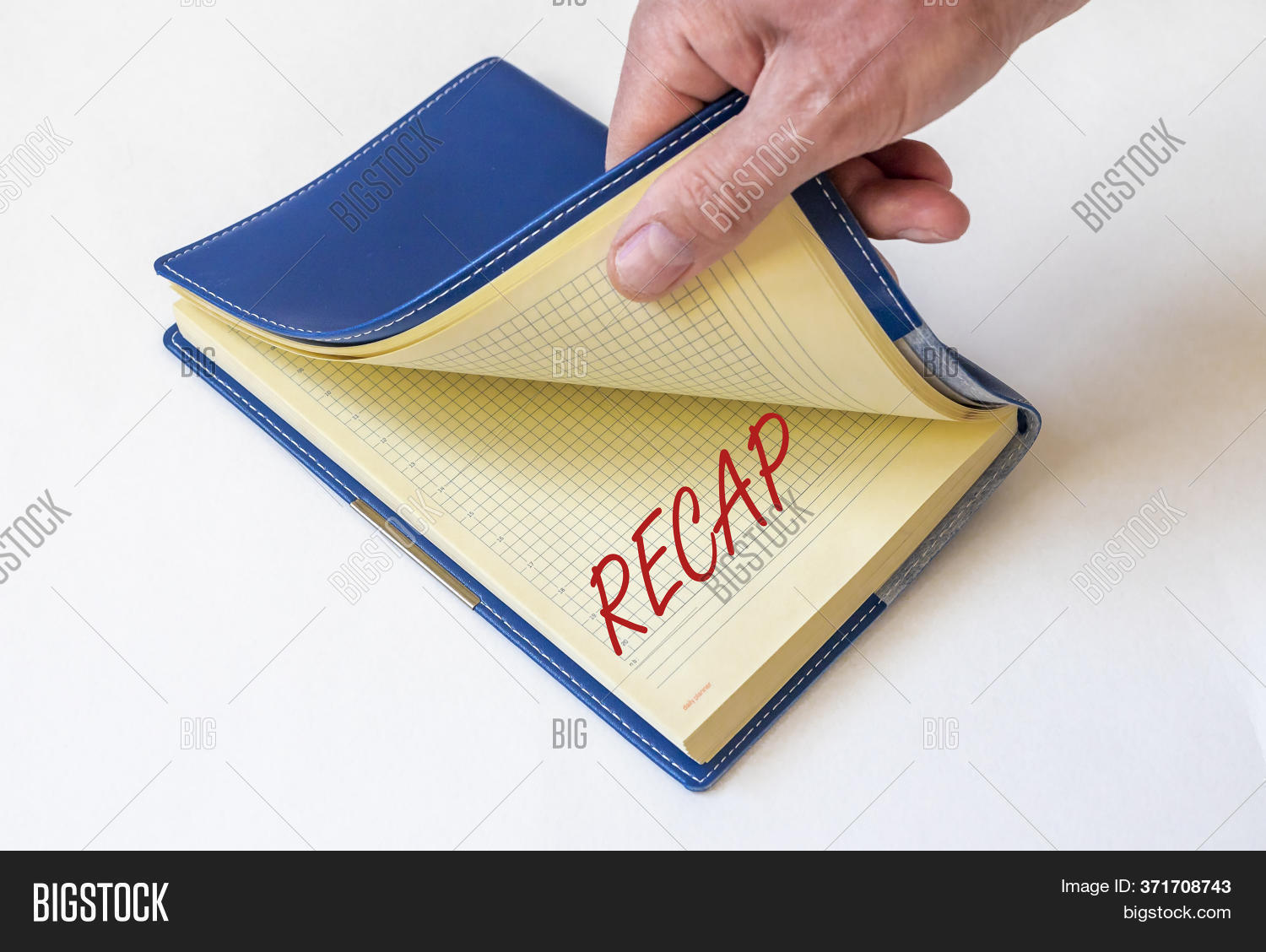 Recap Word On Planner Image & Photo (Free Trial) | Bigstock