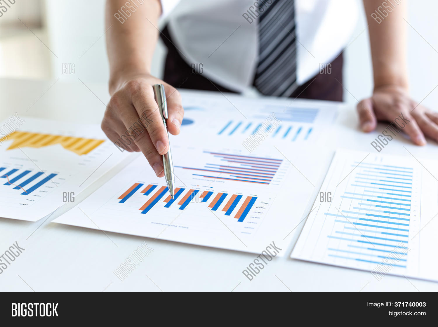 Business Men Analyze Image & Photo (Free Trial) | Bigstock