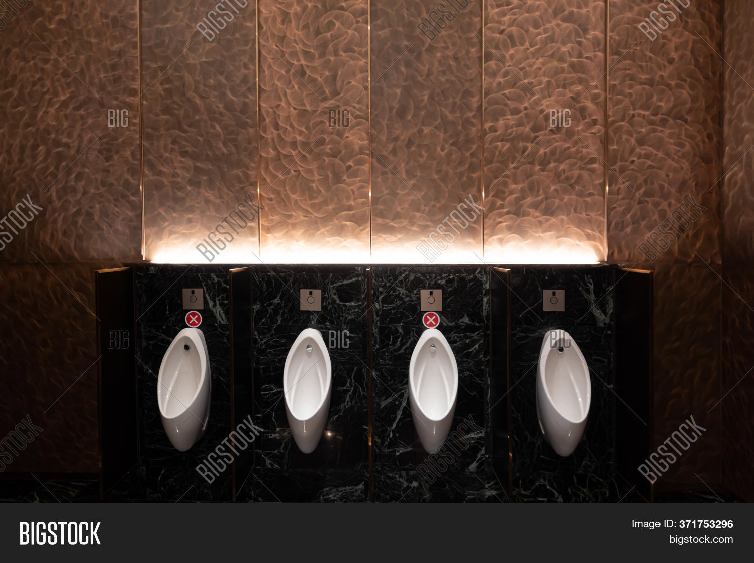 Urinal Area Sign Image & Photo (Free Trial) | Bigstock