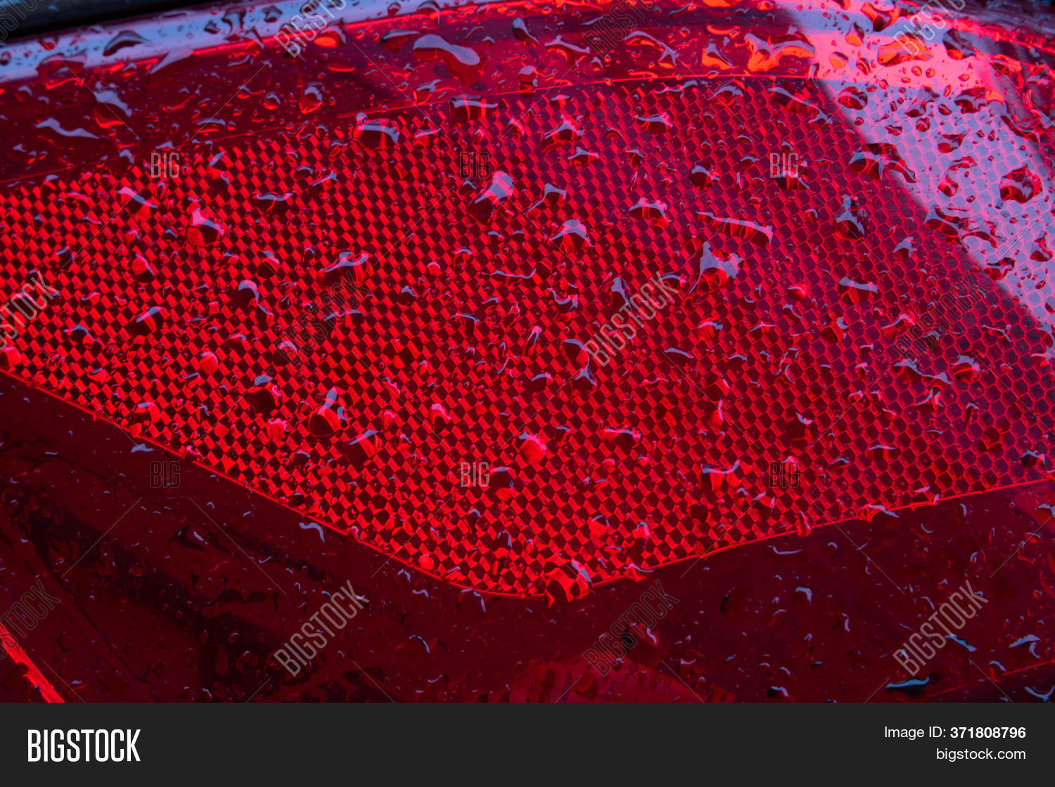 Close- Red Tail Light Image & Photo (Free Trial) | Bigstock