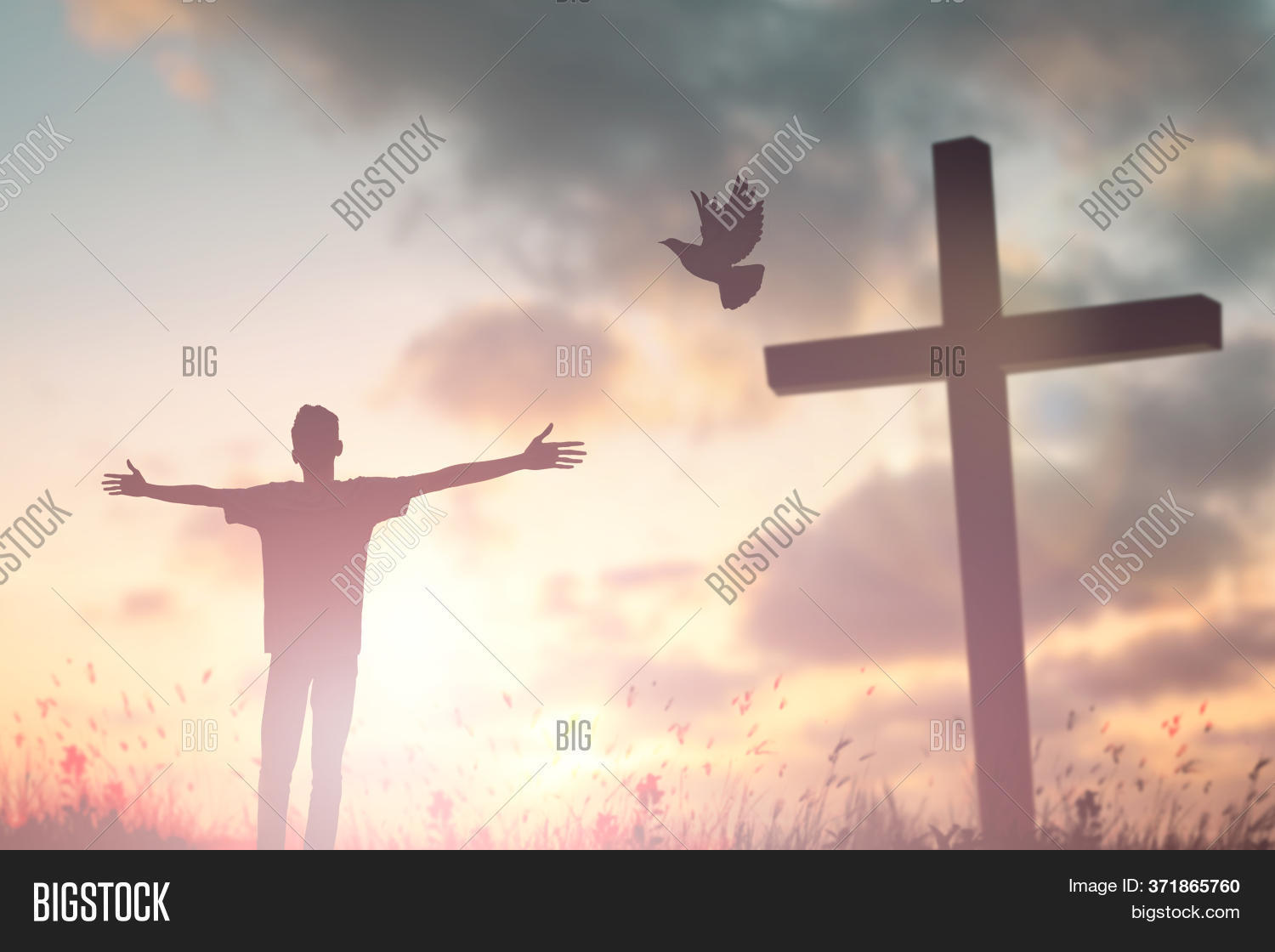 Happy Man Rise Hand Image & Photo (Free Trial) | Bigstock