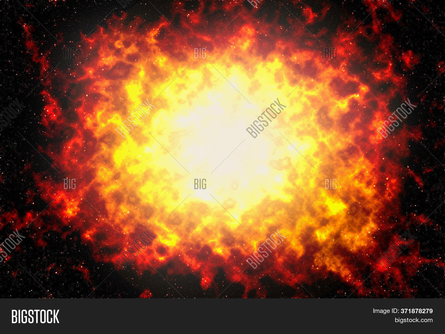 Burning Nebula Fiery Image & Photo (Free Trial) | Bigstock