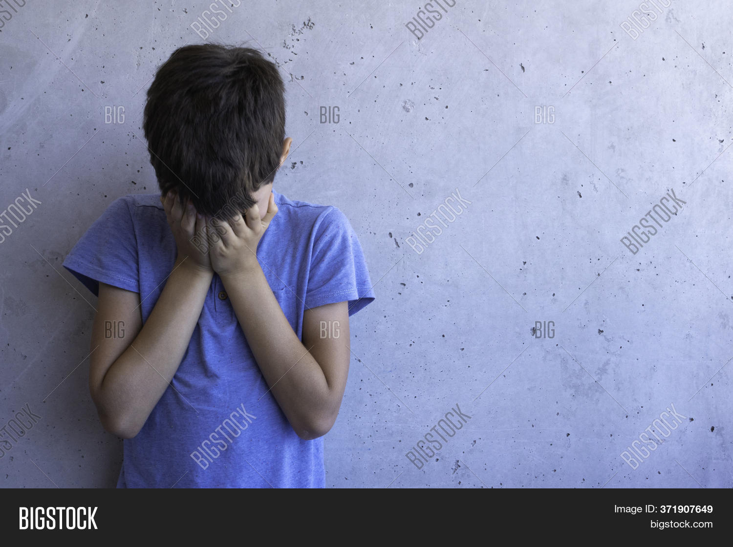 Upset Sad Boy Stand Image & Photo (Free Trial) | Bigstock