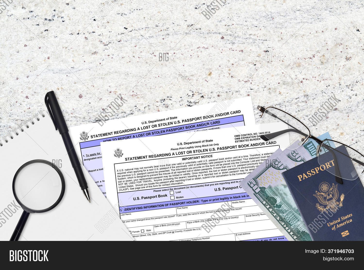 Department State Form Image & Photo (Free Trial) | Bigstock