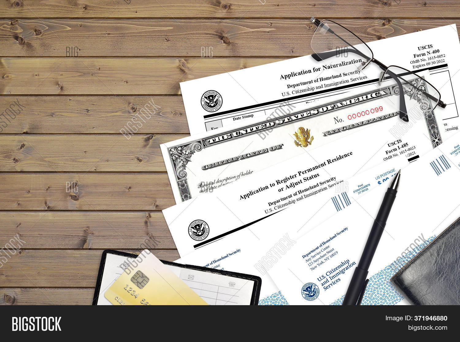 Uscis Form -485 Image & Photo (Free Trial) | Bigstock