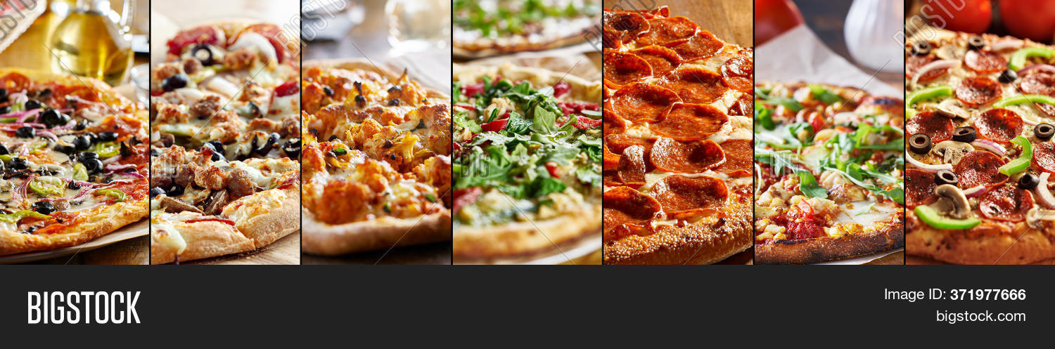 Pizza Food Collage Image & Photo (Free Trial) | Bigstock