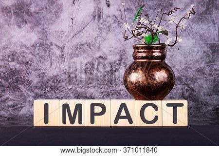 Word Impact Made Wood Image & Photo (Free Trial) | Bigstock
