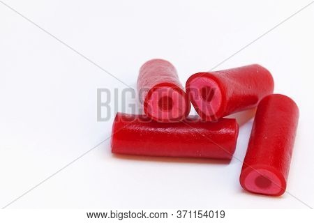 Four Red Candy Pieces Image & Photo (Free Trial) | Bigstock