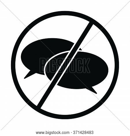 No Talking Images, Illustrations & Vectors (Free) - Bigstock