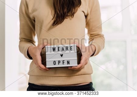 Open Again Sigh On Image & Photo (Free Trial) | Bigstock