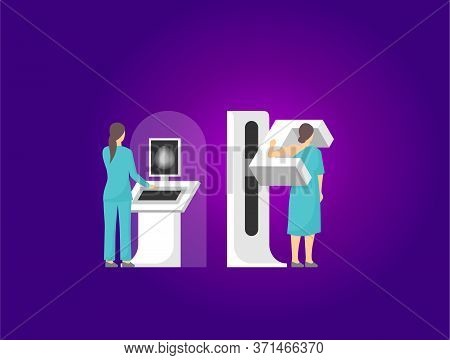 Mammography - Vector Vector & Photo (Free Trial) | Bigstock